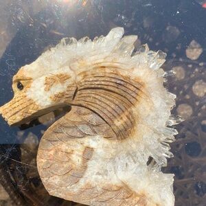 Shellys Boutique | Other | Quartz Crystal Cluster Hand Carved Dragon ...